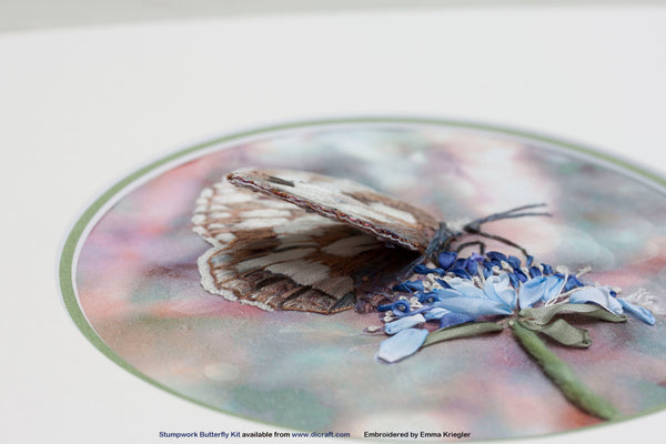 A Little Stumpwork Butterfly KIT – Dicraft Embroidery