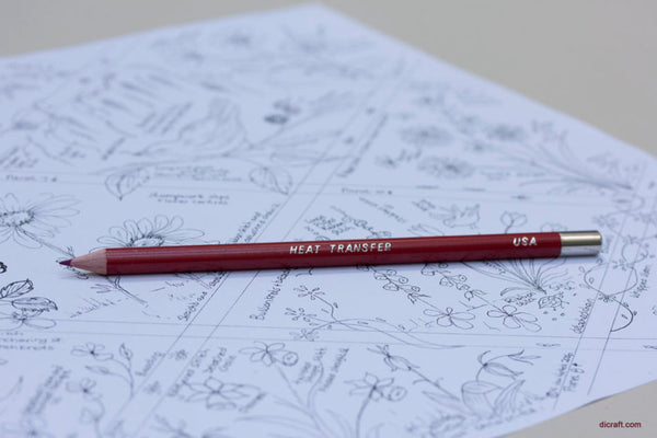 Hot Iron Transfer Pencil – Dicraft Embroidery