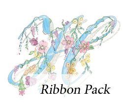 Letter H Ribbon Pack – Dicraft Embroidery