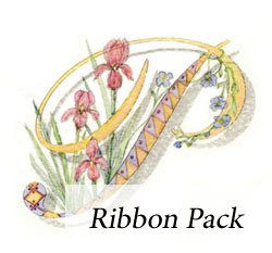 Letter P Ribbon Pack – Dicraft Embroidery